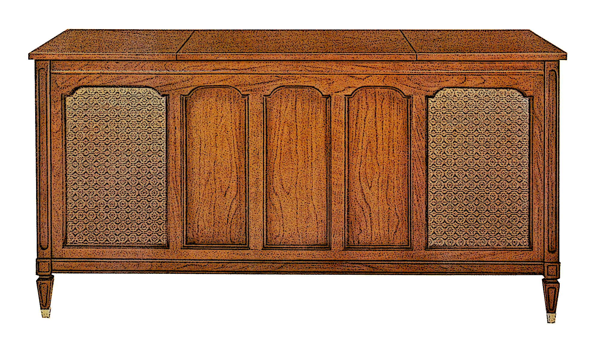1966 Fisher Diplomat D-391 Console