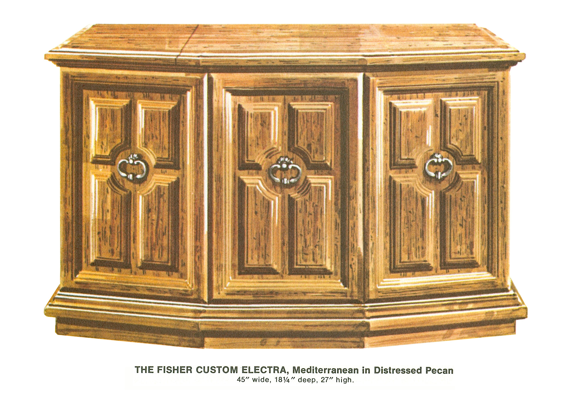 1967 Fisher Custom Electra E-492 Console