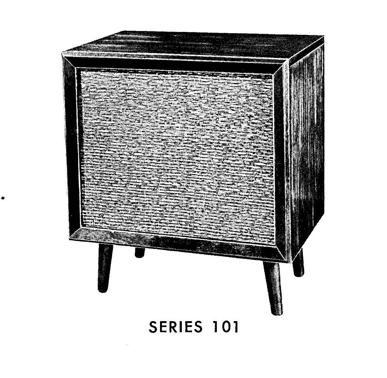 1954 Fisher Series 101 Console